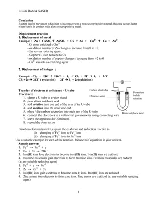 Chapter 12 Redox Reaction | PDF