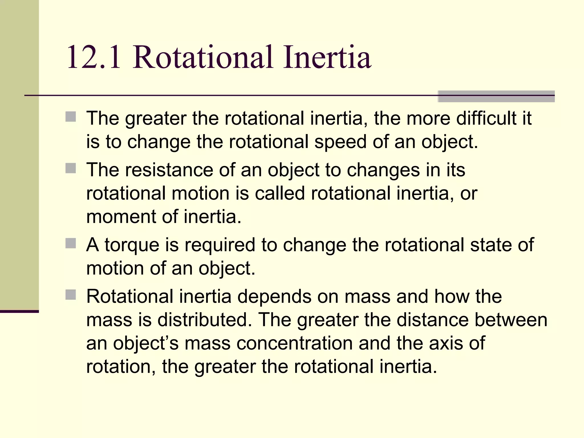 Chapter 12 rotational motion | PPT