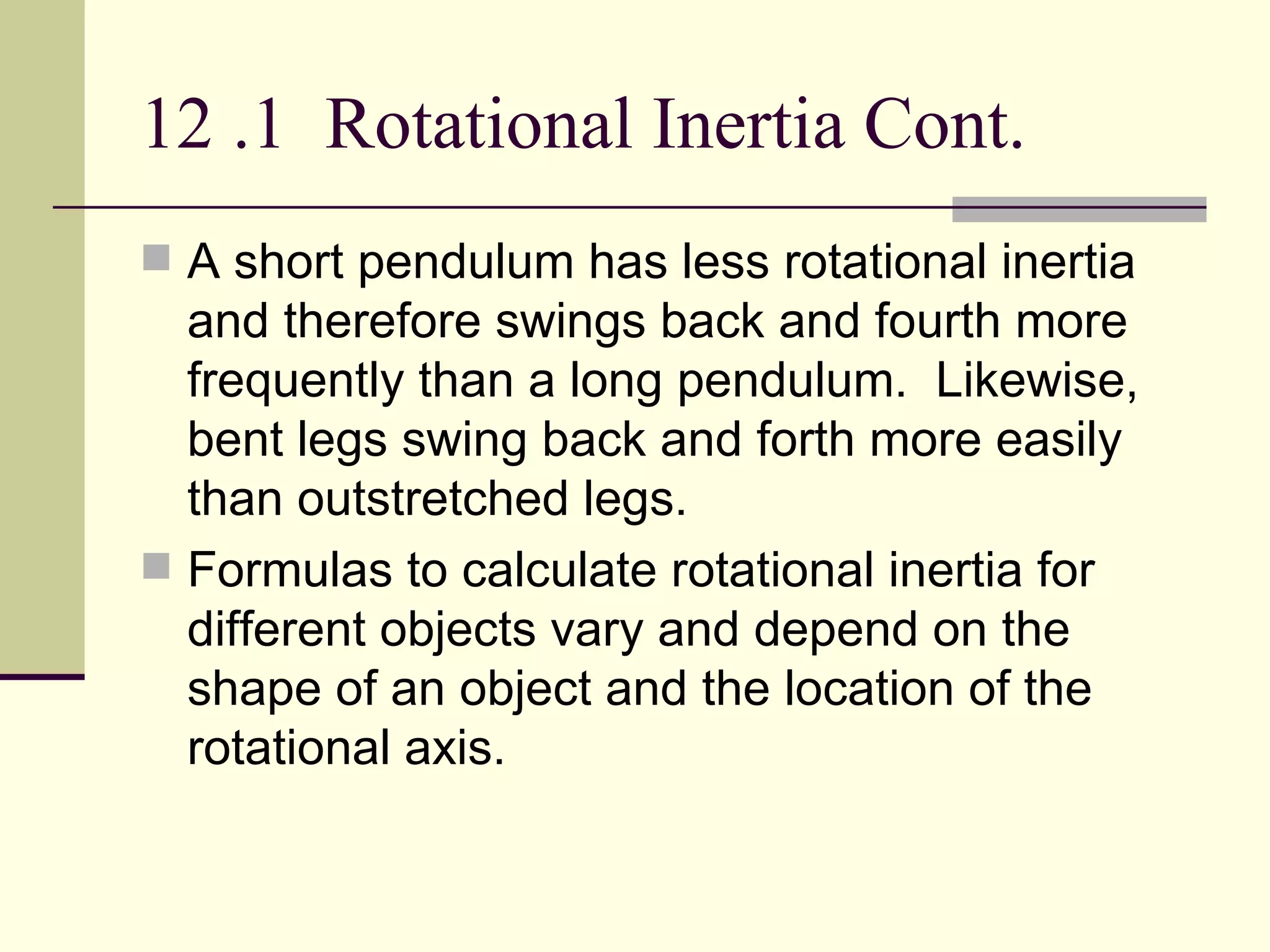 Chapter 12 rotational motion | PPT