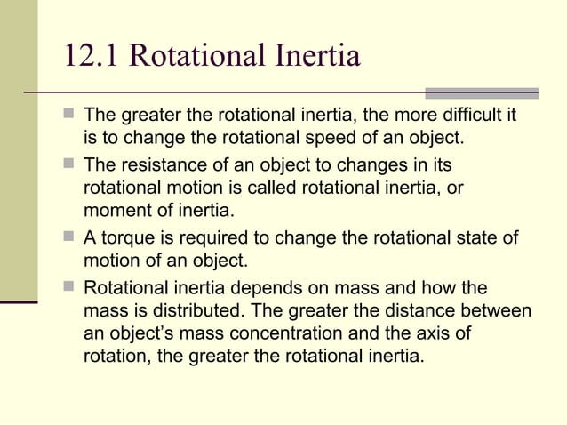 Chapter 12 rotational motion | PPT | Physics | Science