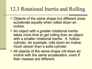 Chapter 12 rotational motion | PPT
