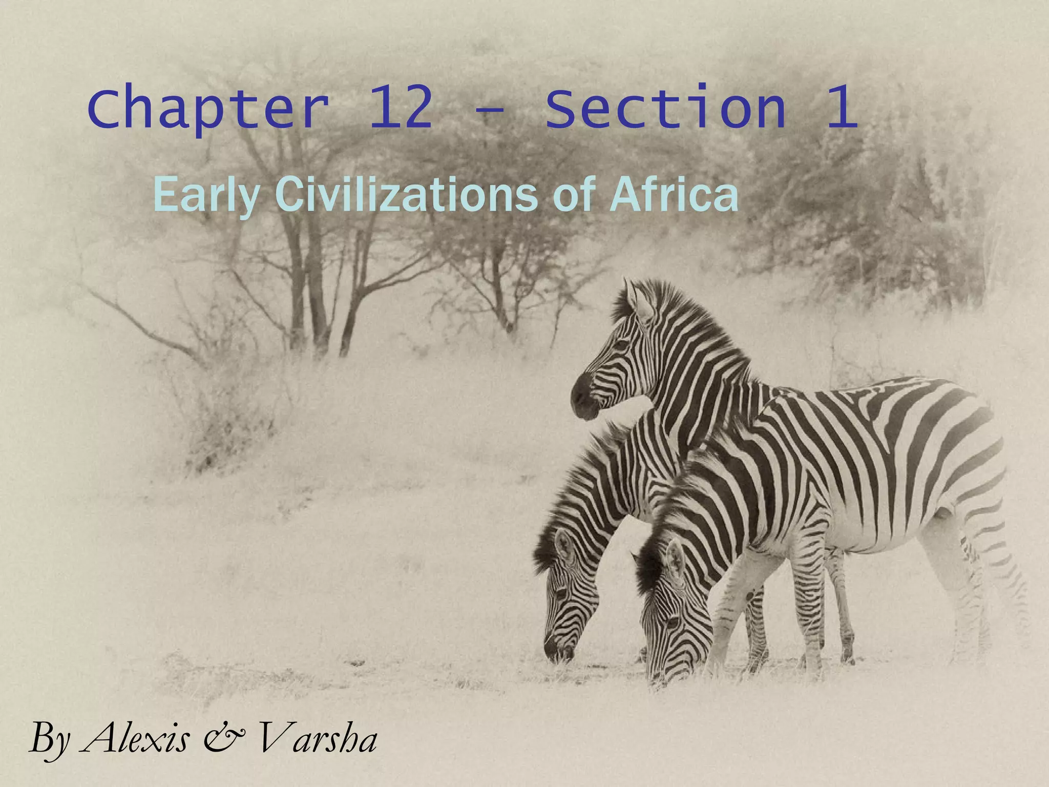 Chapter 12 – section 1 - FINAL | PPT