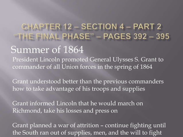 American Civil War (surrender) | PPTX