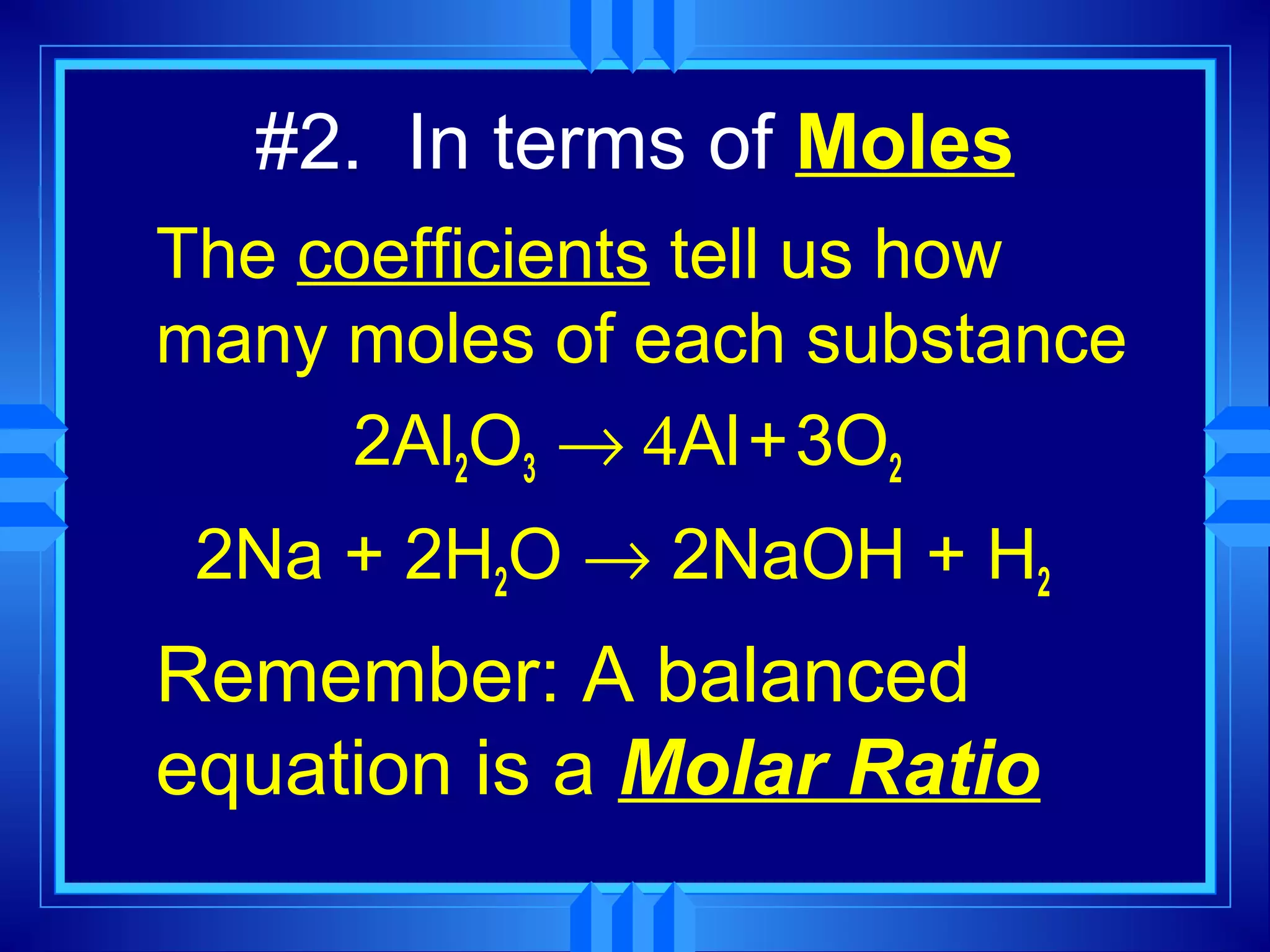 Chemistry - Chp 12 - Stoichiometry - PowerPoint | PPT
