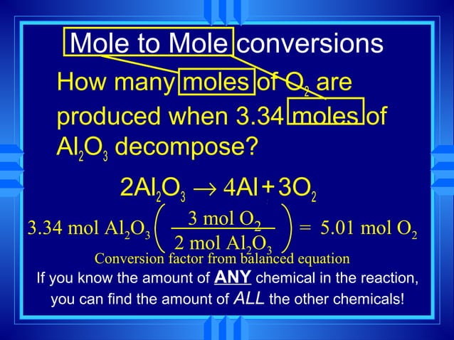 Chemistry - Chp 12 - Stoichiometry - PowerPoint | PPT