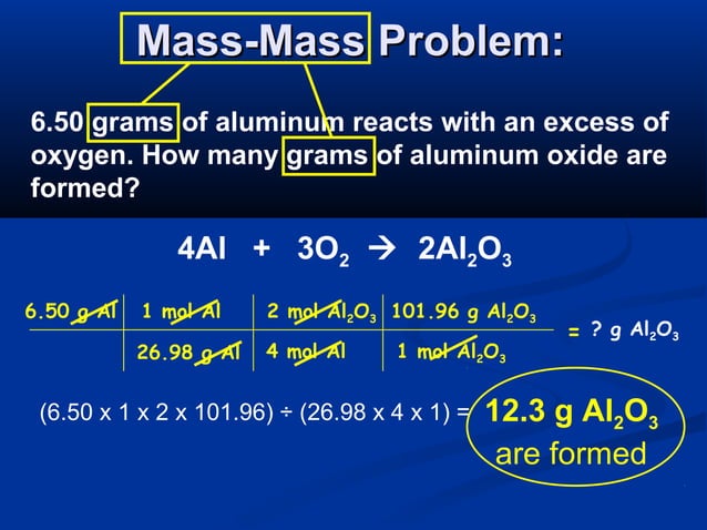 Chemistry - Chp 12 - Stoichiometry - PowerPoint | PPT