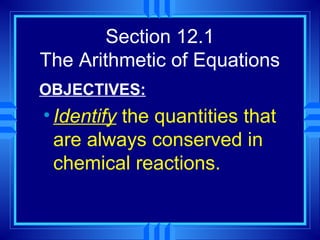 Chemistry - Chp 12 - Stoichiometry - PowerPoint | PPT