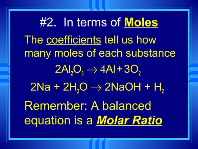 Chemistry - Chp 12 - Stoichiometry - PowerPoint | PPT
