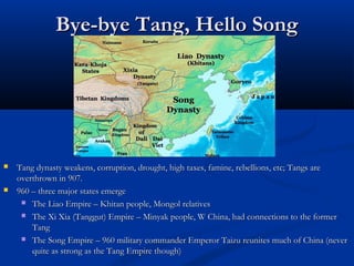 Chapter 12 Tang and Song China | PPT
