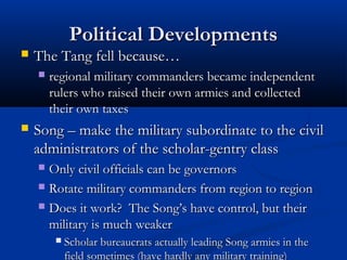 Chapter 12 Tang and Song China | PPT