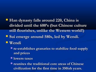 Chapter 12 Tang and Song China | PPT