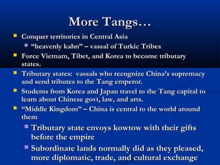 Chapter 12 Tang and Song China | PPT