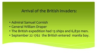 Chapter 12, the british invasion | PPTX