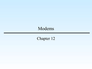 MODEM INTERNAL AND EXTERNAL | PPT