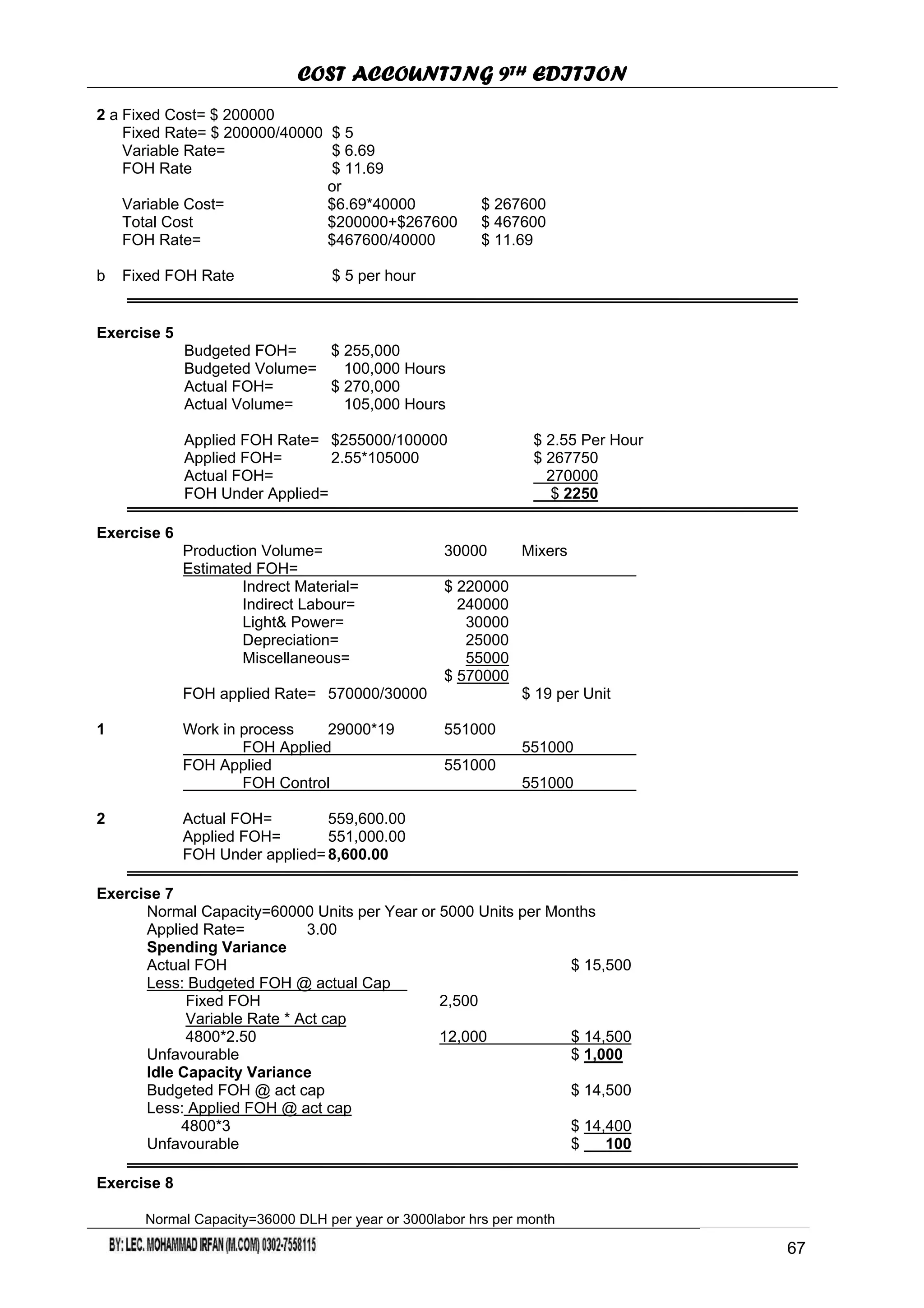 Chapter 12 var | PDF