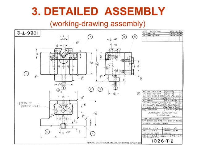 Engineering Drawing: Chapter 12 working drawing | PPT