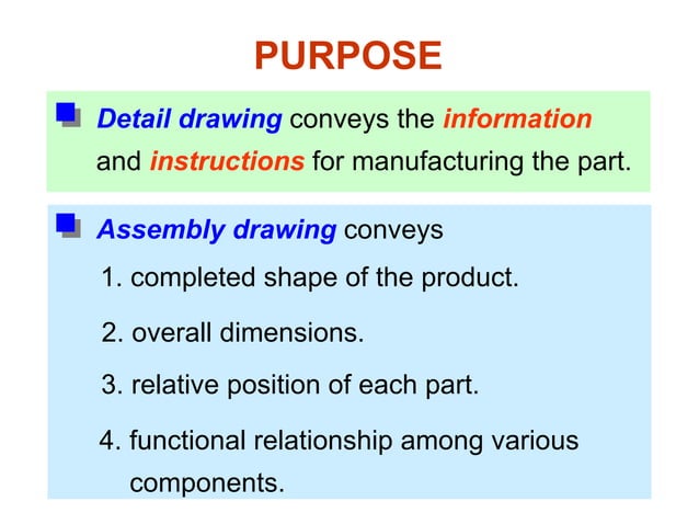 Engineering Drawing: Chapter 12 working drawing | PPT