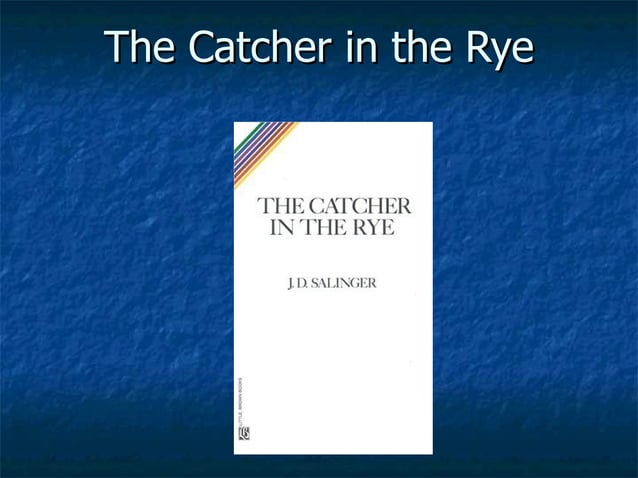 Catcher in the Rye Chapter 13 | PPT