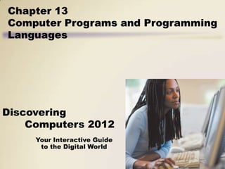 CH13-Computer Programs and Programming Languages | PPT