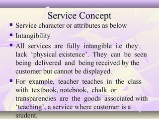 Application In service sector | PPT