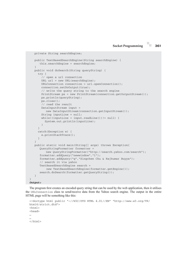 Socket Programming by Rajkumar Buyya | PDF