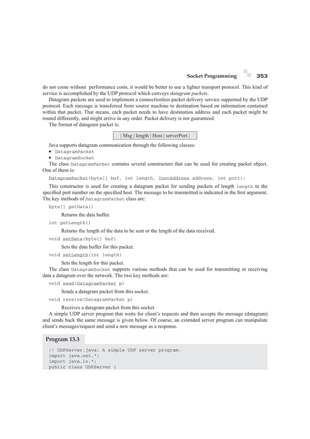 Socket Programming by Rajkumar Buyya | PDF