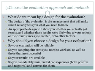 Chapter 13 An evaluation framework | PPTX