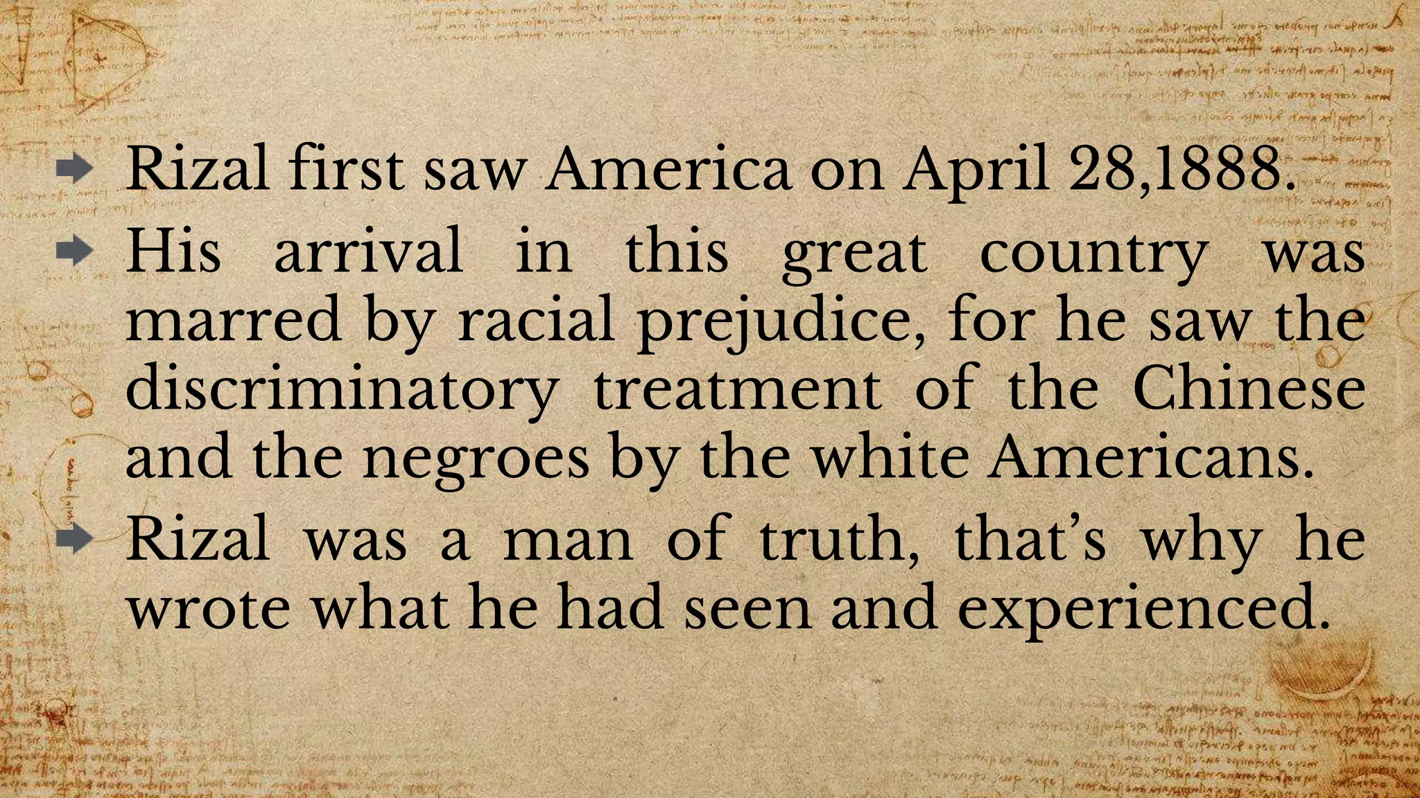 Chapter 13 15: Chapter 13: Rizal's Visit to the United States 1888 ...
