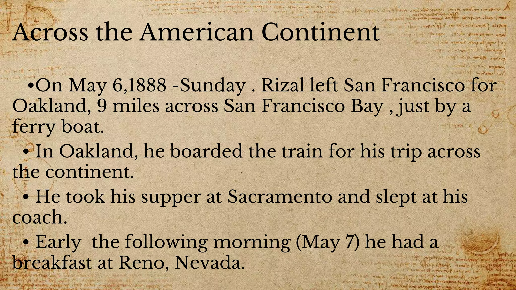 Chapter 13 15: Chapter 13: Rizal's Visit to the United States 1888 ...