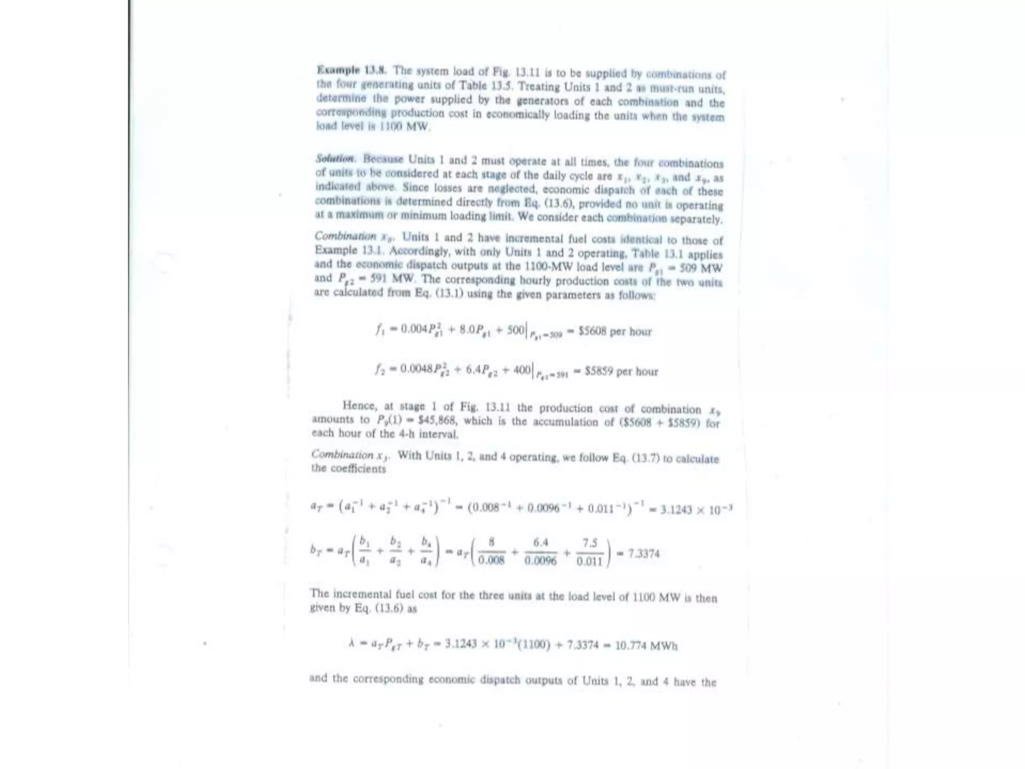 Economic Operation of Power System | PPT