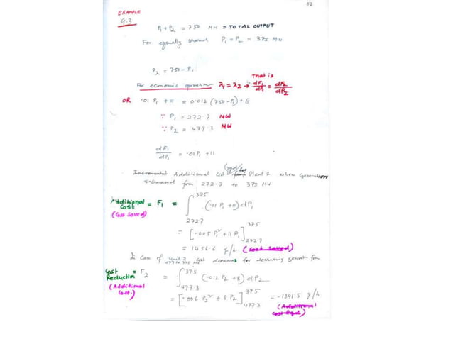 Economic Operation of Power System | PPT