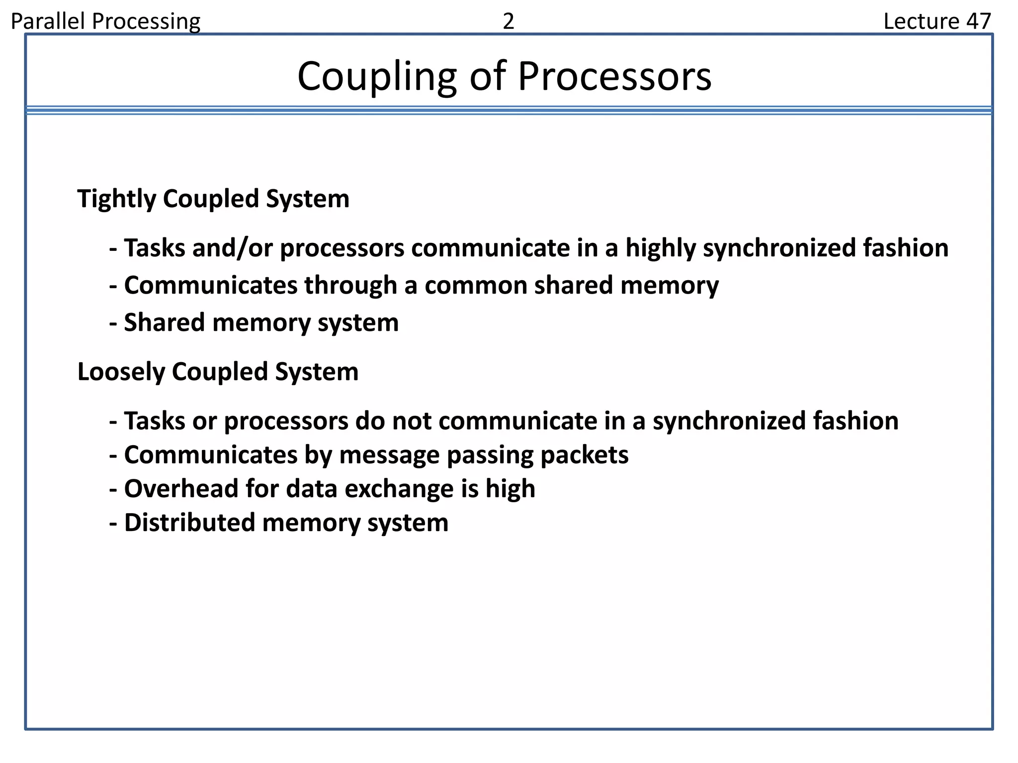 Multiprocessors | PPT