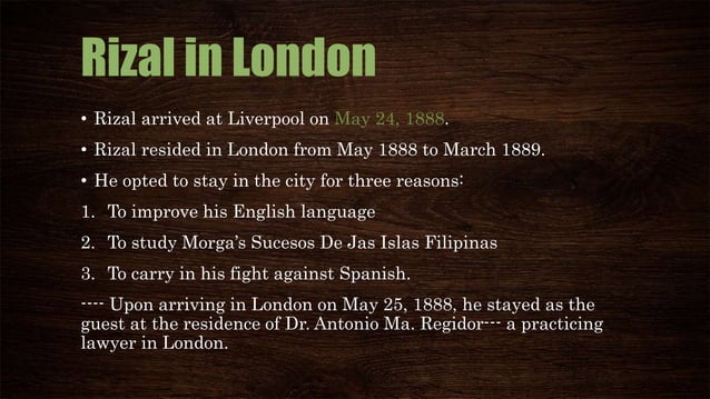 RIZAL CHAPTER 13.pptx | Hotel Properties | Real Estate