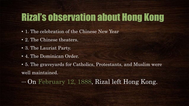 RIZAL CHAPTER 13.pptx | Hotel Properties | Real Estate