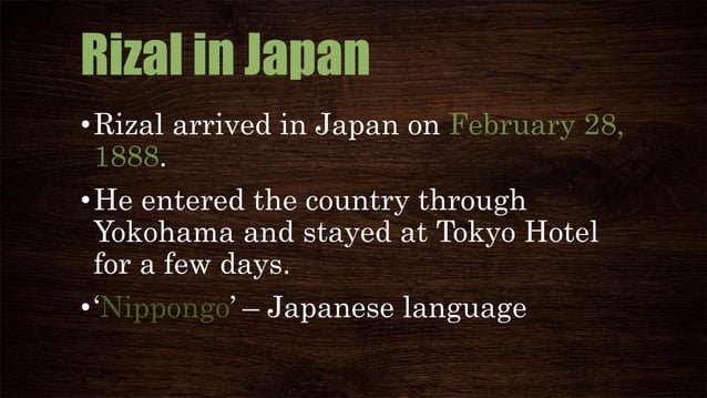 RIZAL CHAPTER 13.pptx | Hotel Properties | Real Estate