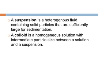 SOLUCIONES QUIMICAS. UNIDADES FISICAS Y QUIMICAS | PPT