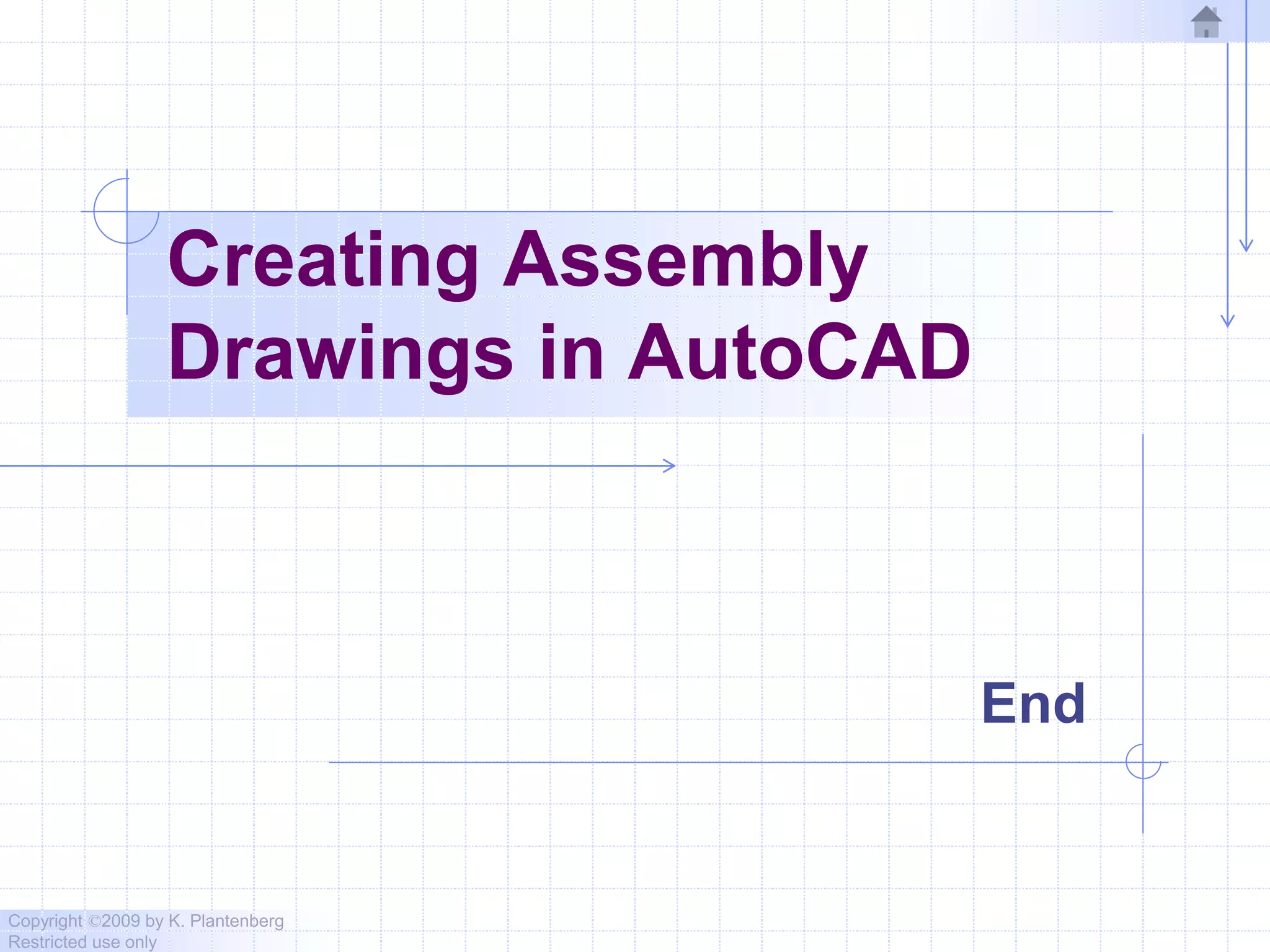 Chapter 13 assemblies in auto cad 2010 | PPTX