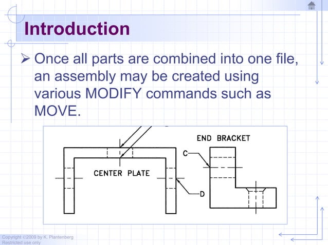 Chapter 13 assemblies in auto cad 2010 | PPTX