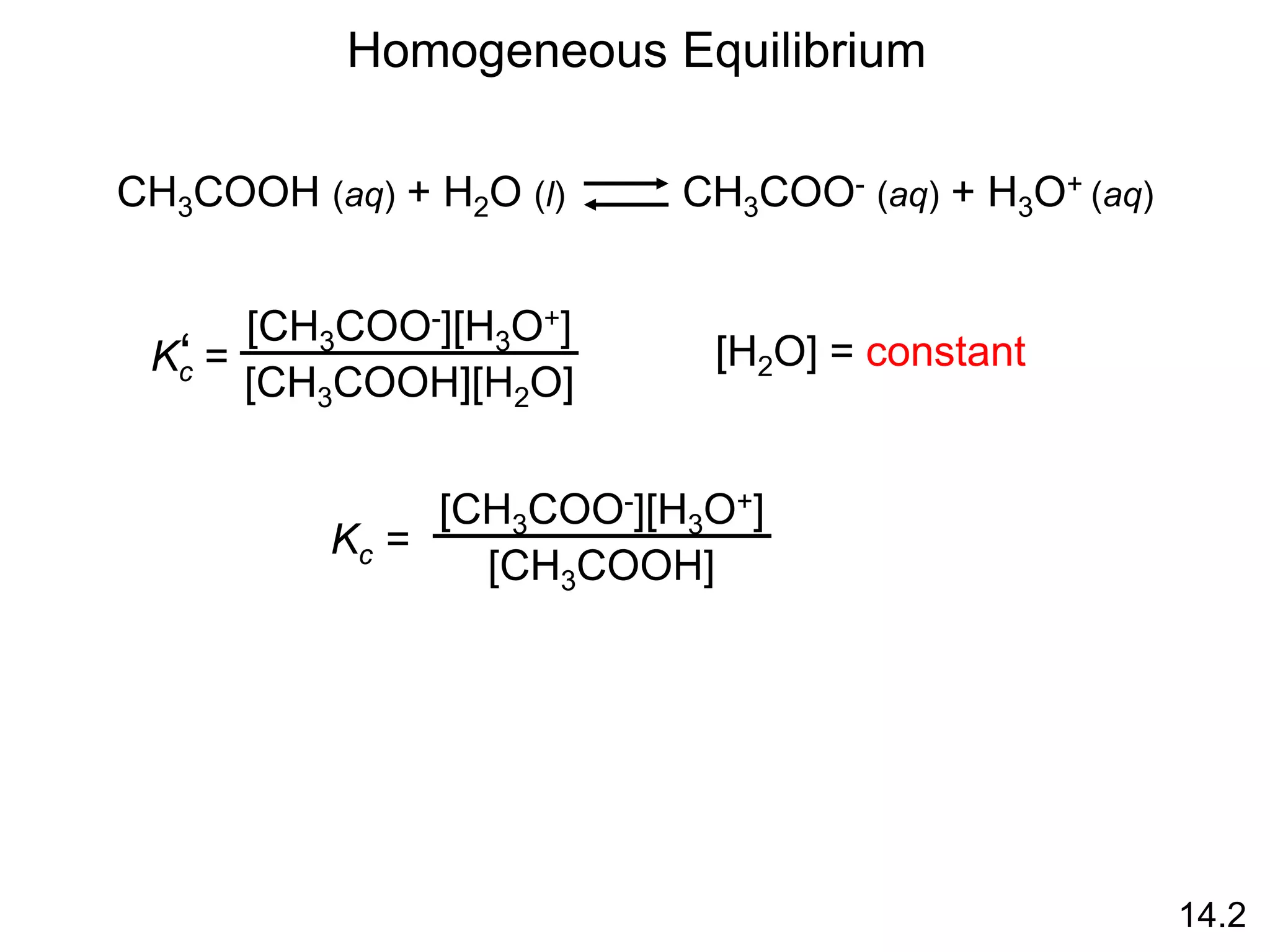 Chemical equilibrium | PPT