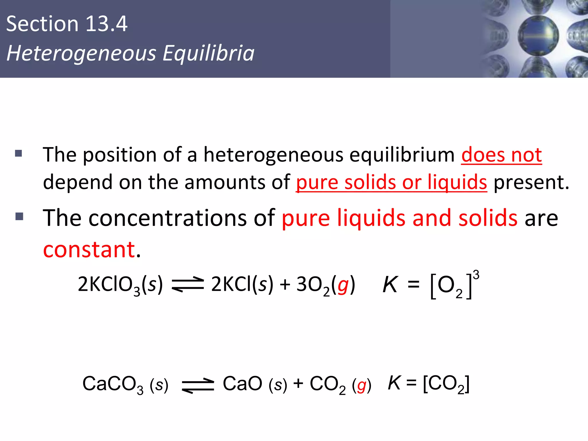 Chemical equilibrium | PPT