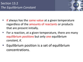 Chemical equilibrium | PPT