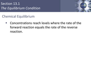 Chapter 13 - Chemical Equilibrium.ppt