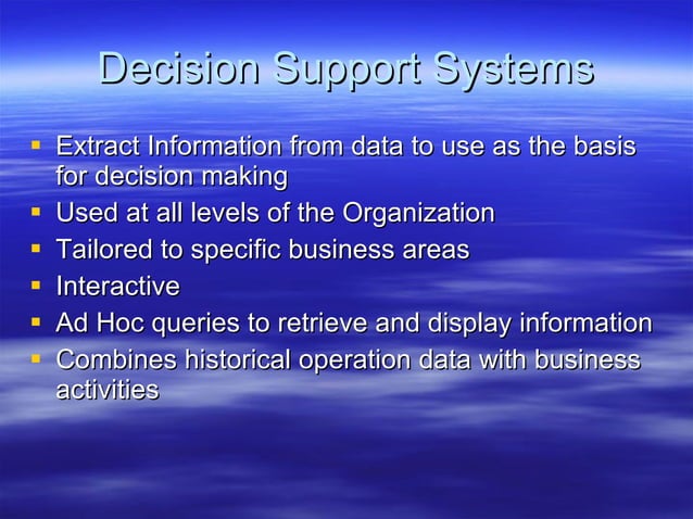 Chapter 13 data warehousing | PPT