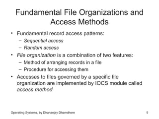 Chapter 13 file systems | PPT