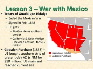 Chapter 13 manifest destiny | PPTX