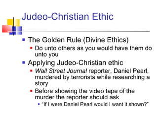 Chapter 13 Mass Media And Ethics | PPT