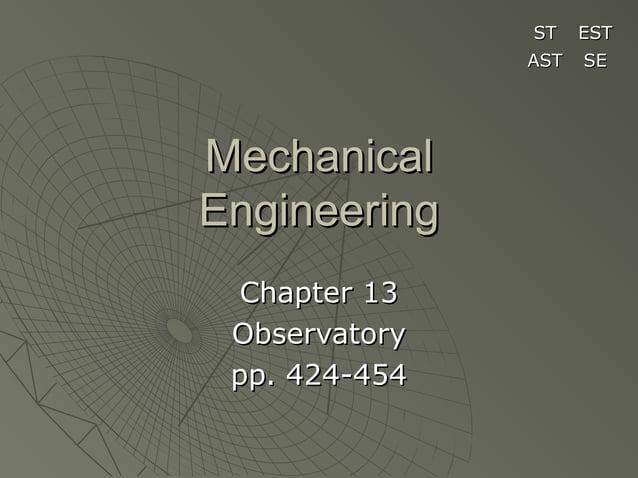 Mechanical engineering | PPT