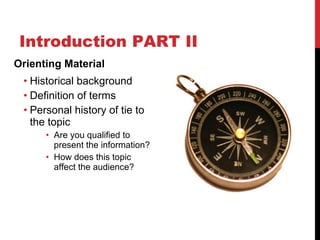 Chapter 13 Public speaking-Structuring the message | PPT