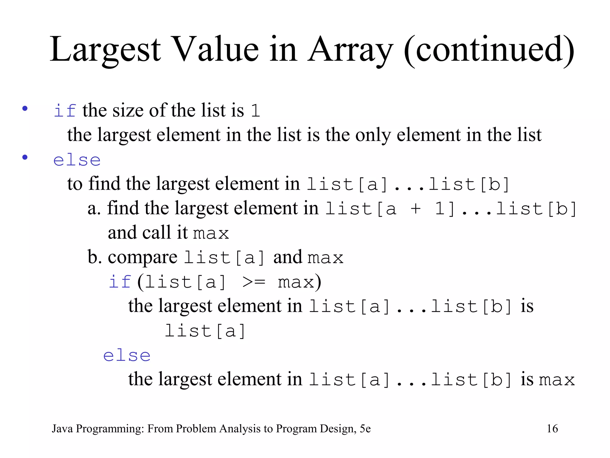 Chapter 13 - Recursion | PPT