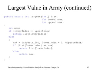 Chapter 13 - Recursion | PPT